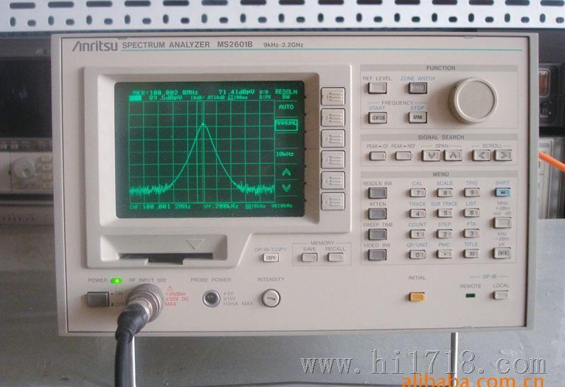 二手分析仪安立频谱分析仪MS2601B图片_高清图_细节图-北京迅捷飞亚科贸有限公司-维库仪器仪表网